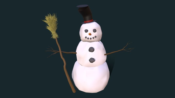 Snowman 3D models - Sketchfab