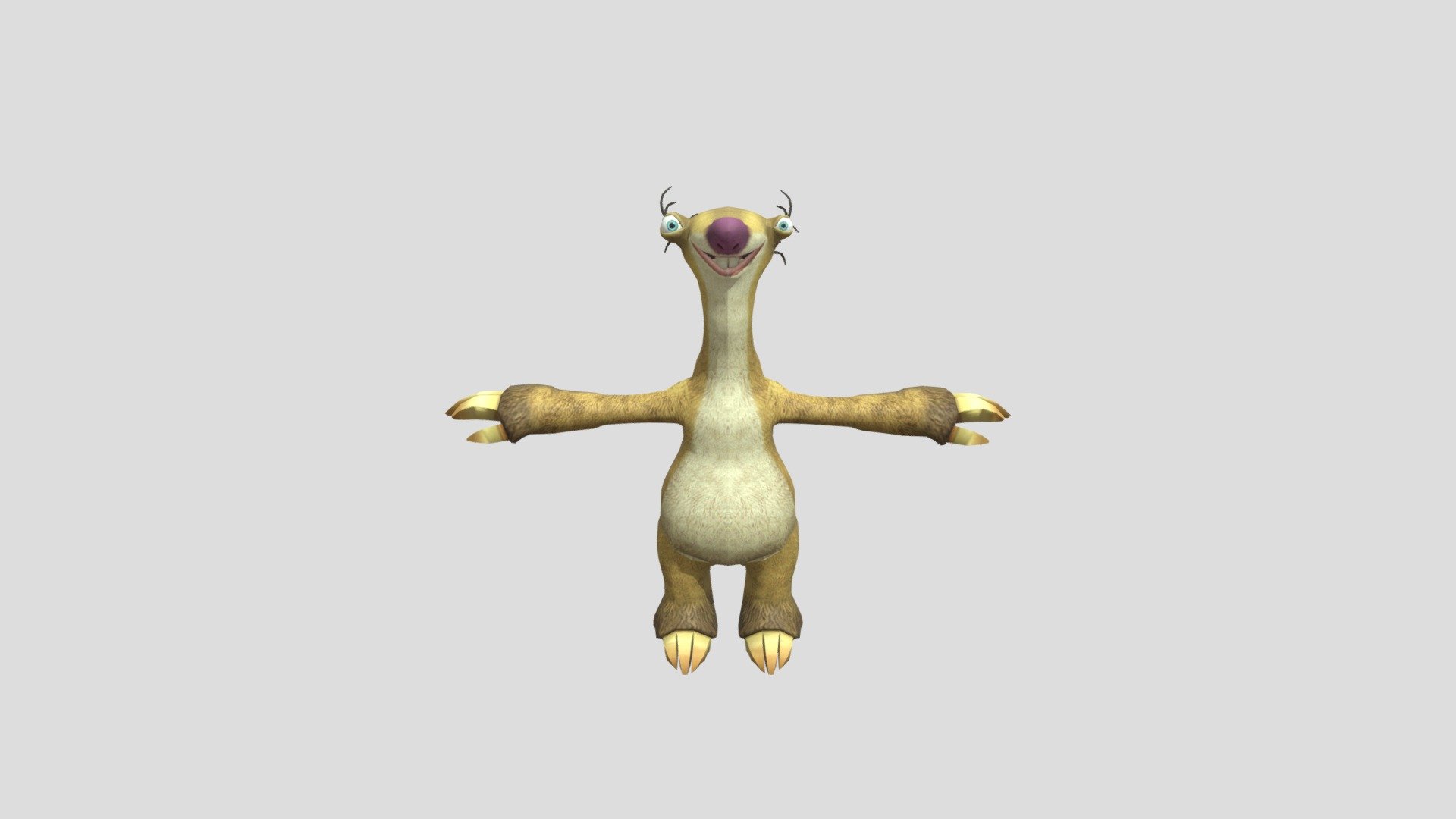 Sid (Ice Age) - Download Free 3D model by chicosantossaraiva [9592c14 ...