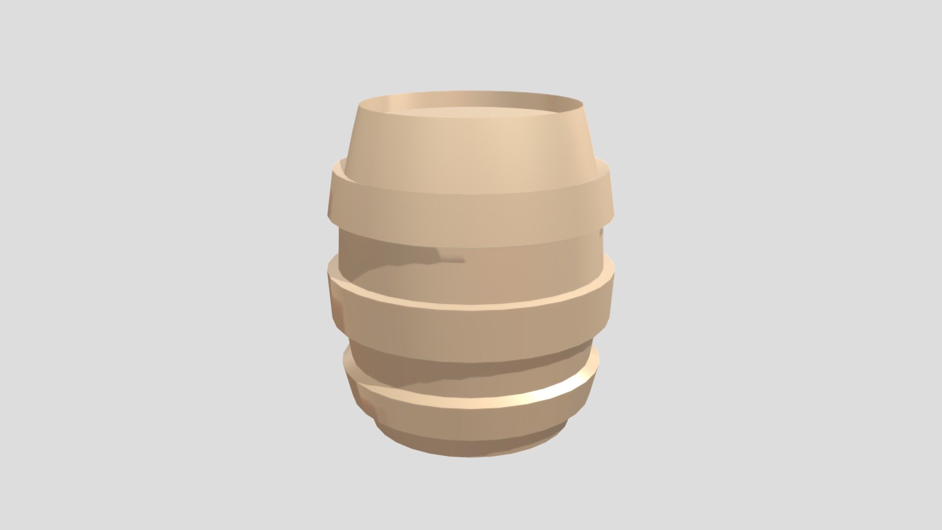 barrel - 3D model by lindesoeters [9596aea] - Sketchfab