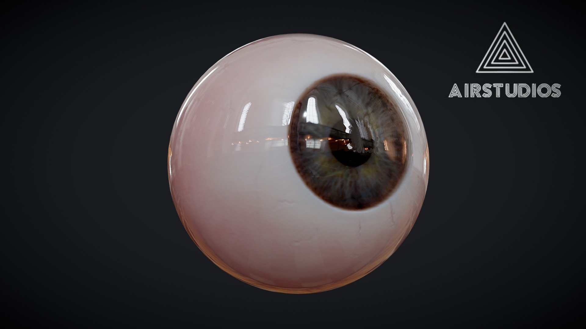 Photorealistic Eye (Blue/Grey) - Buy Royalty Free 3D model by ...