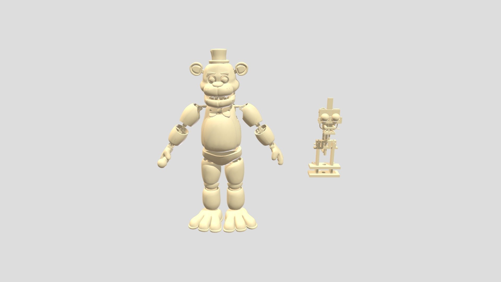FREDDY_FIGURE - 3D model by RETRO_OMNISE (@nocoo763) [9598f87] - Sketchfab
