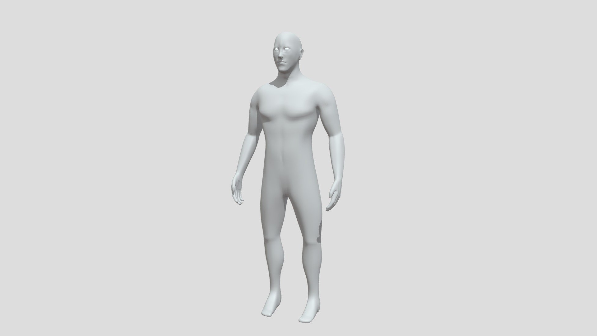Basic Man Mesh - 3D model by LiesenfeldB [959a2eb] - Sketchfab