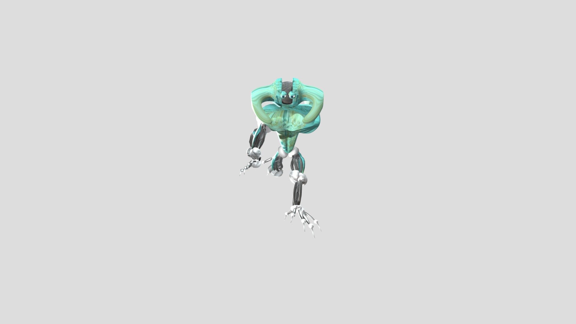 animated robot - 3D model by Jam_travers [959a302] - Sketchfab