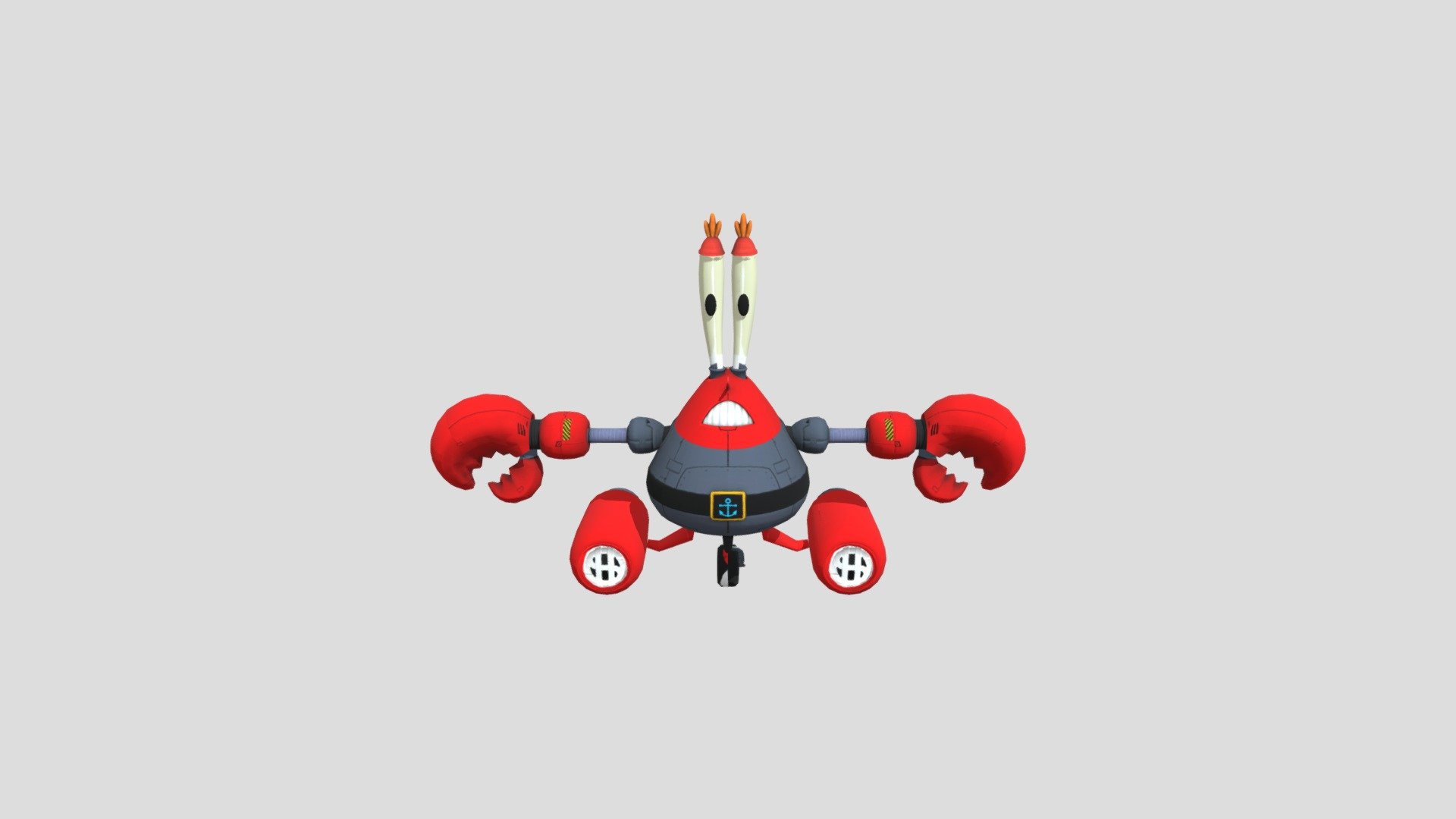 SpongeBob HeroPants - Sir Pinch-a- Lot - Download Free 3D model by ...