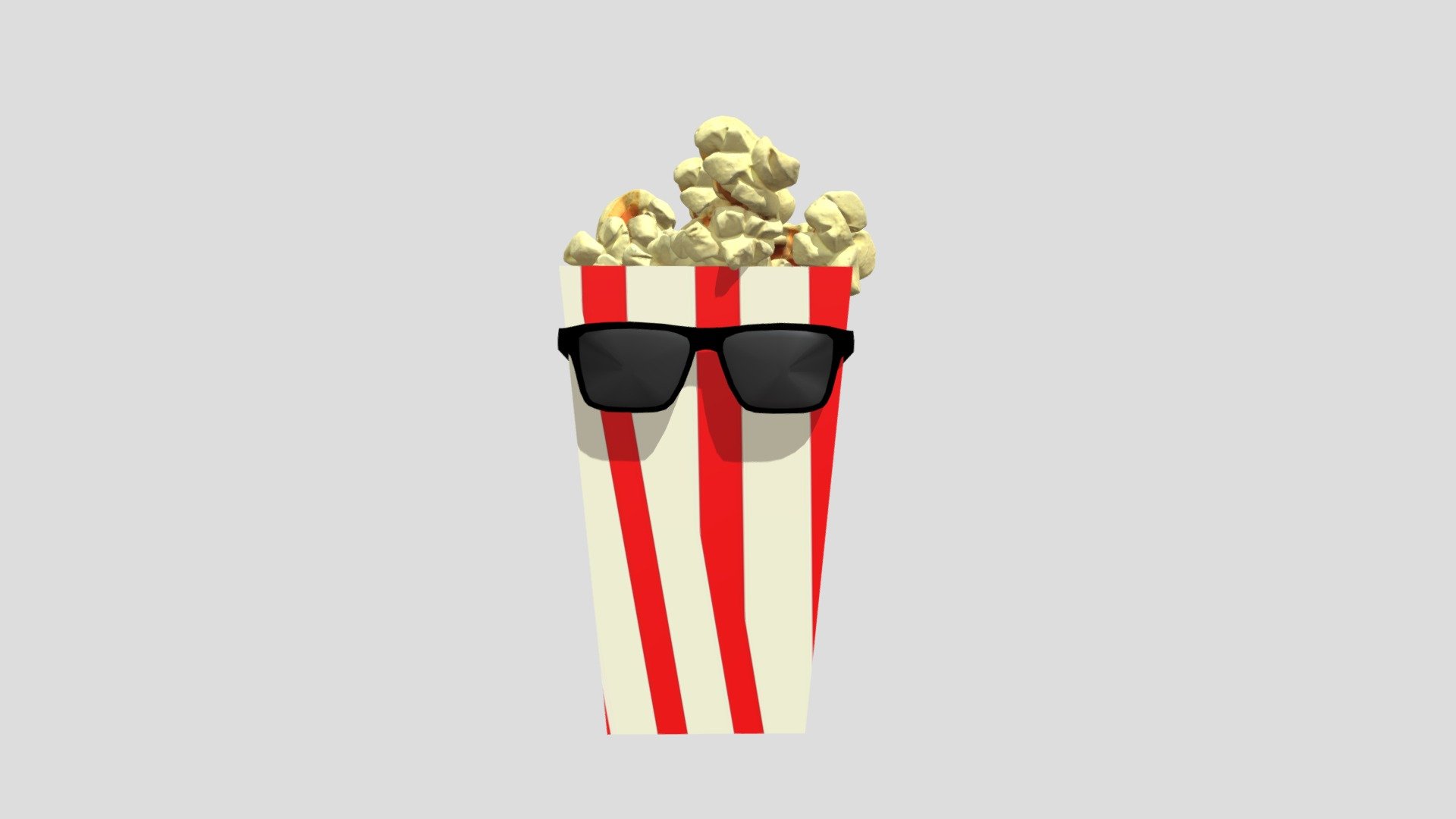 Popcorn Model | Shaga Inside - 3D model by shagainside [959b72e ...