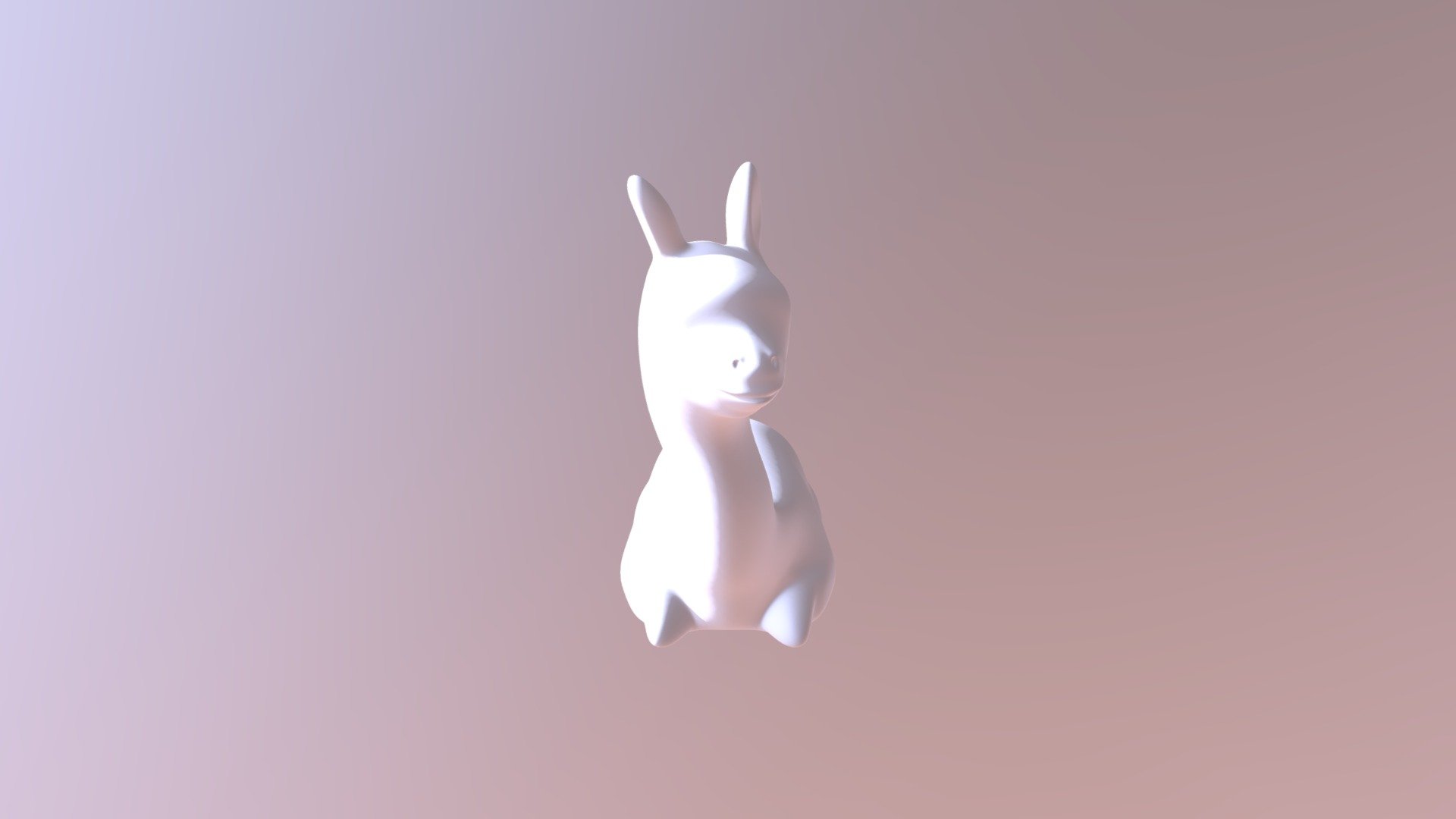 Llama Drama Mapped 2a - With Bump In Rump - 3D model by Malinda3 ...