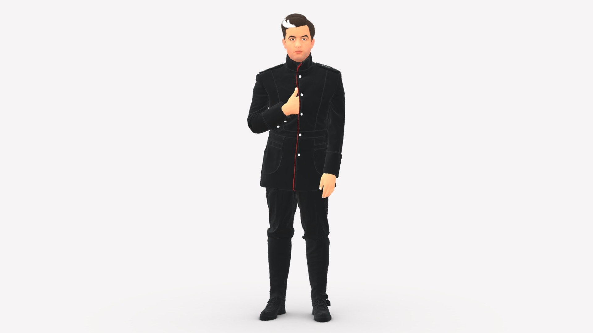 fantasy costume man 0906 - Buy Royalty Free 3D model by 3DFarm [959f0b5 ...