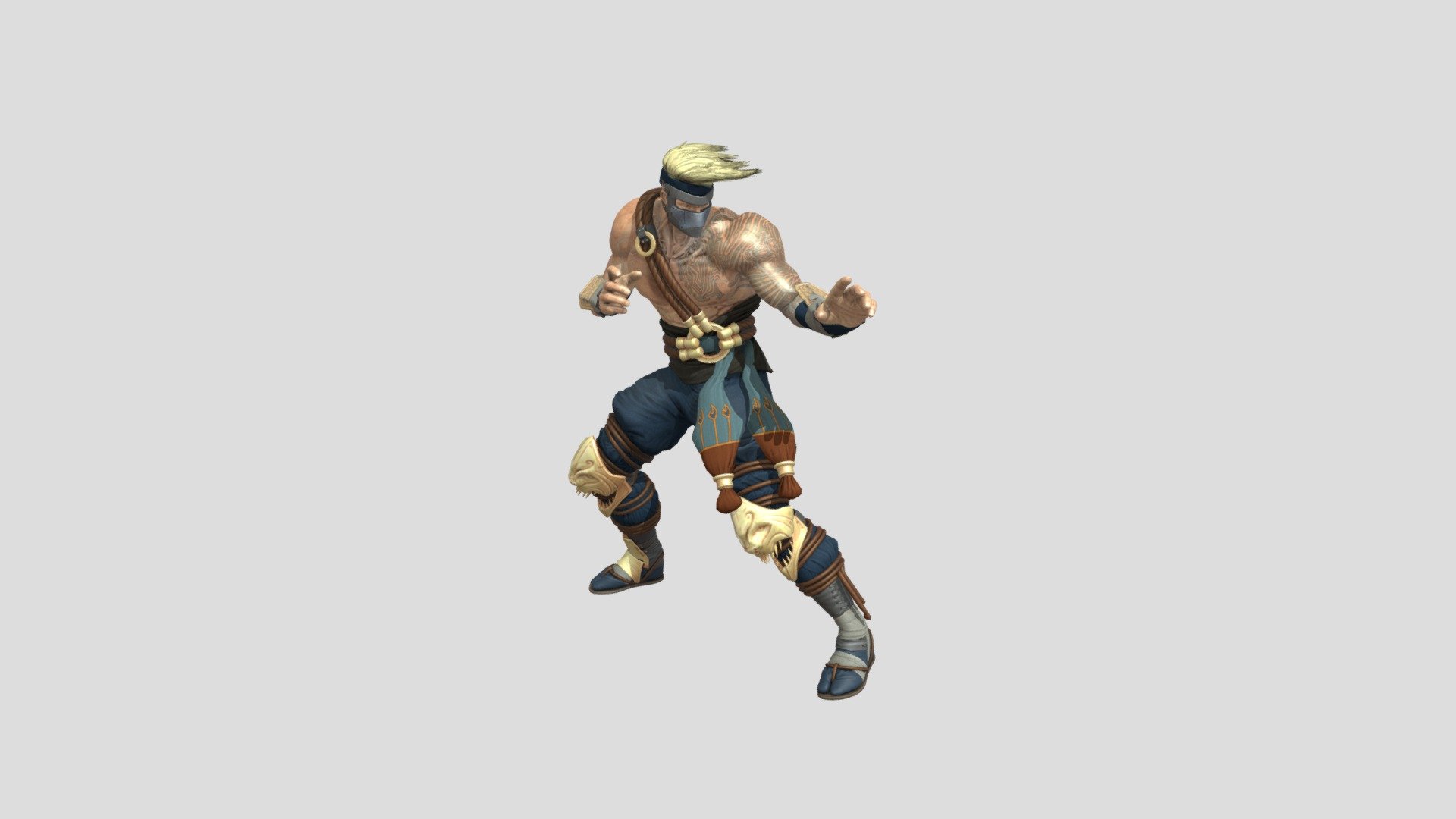 Jago Fighter - Download Free 3D model by Justin Rajan (@justin.rajan ...