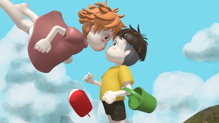 Ponyo 3D models - Sketchfab