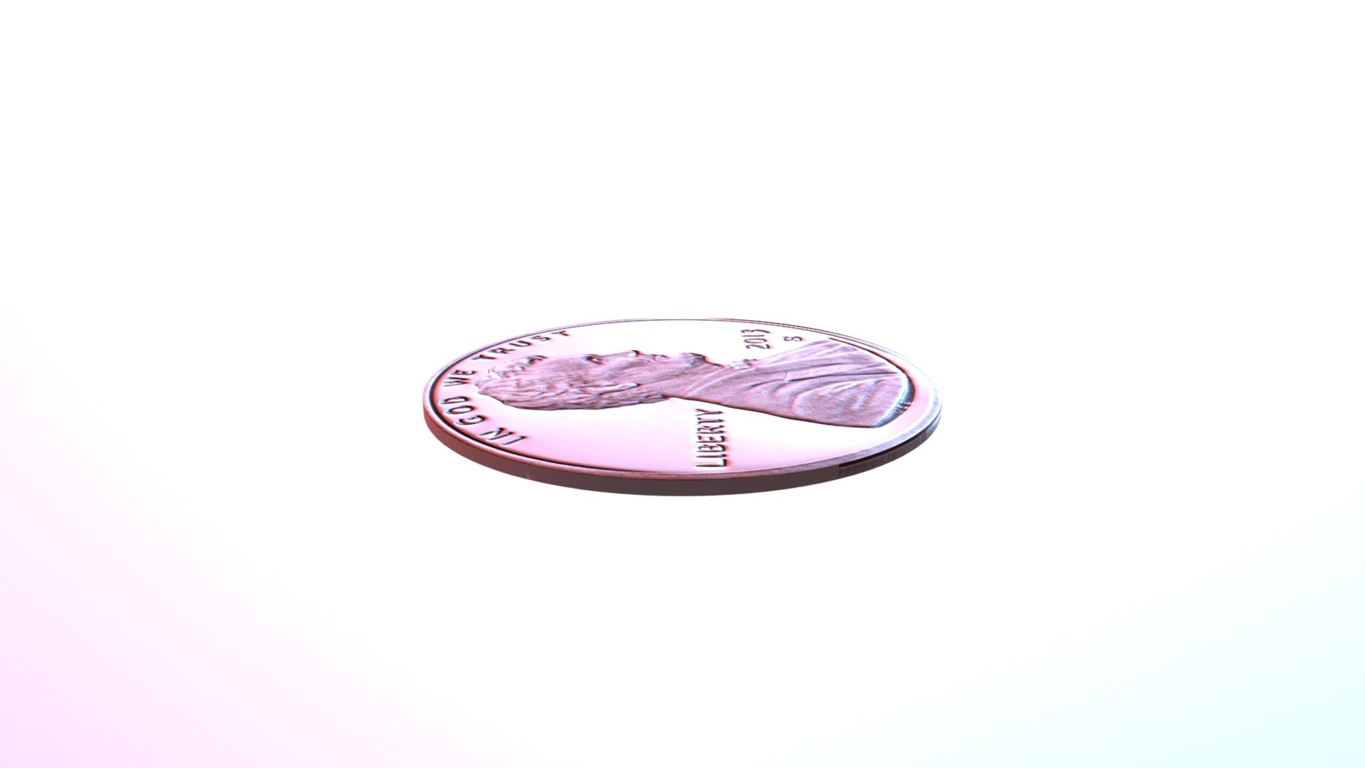 US Penny - 3D model by MatsWendel [95a03f2] - Sketchfab