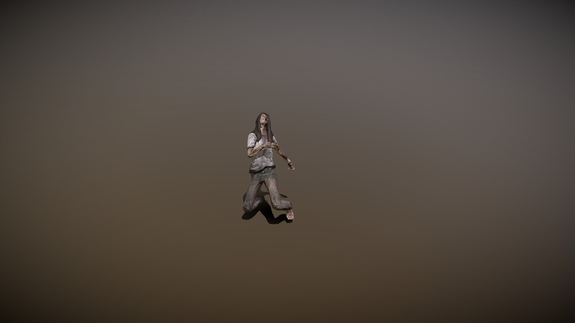 Zombie Number 9 - Animated - Download Free 3D model by tonyflanagan ...
