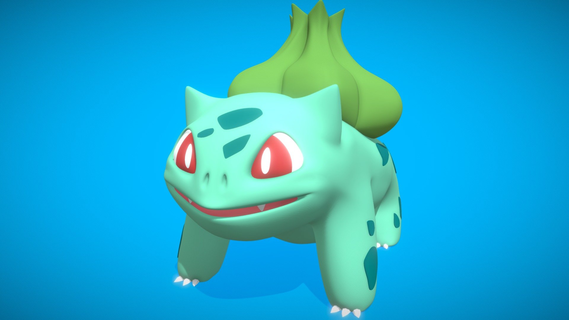 Bulbasaur - Download Free 3D model by ekremcicekk [95a08e5] - Sketchfab