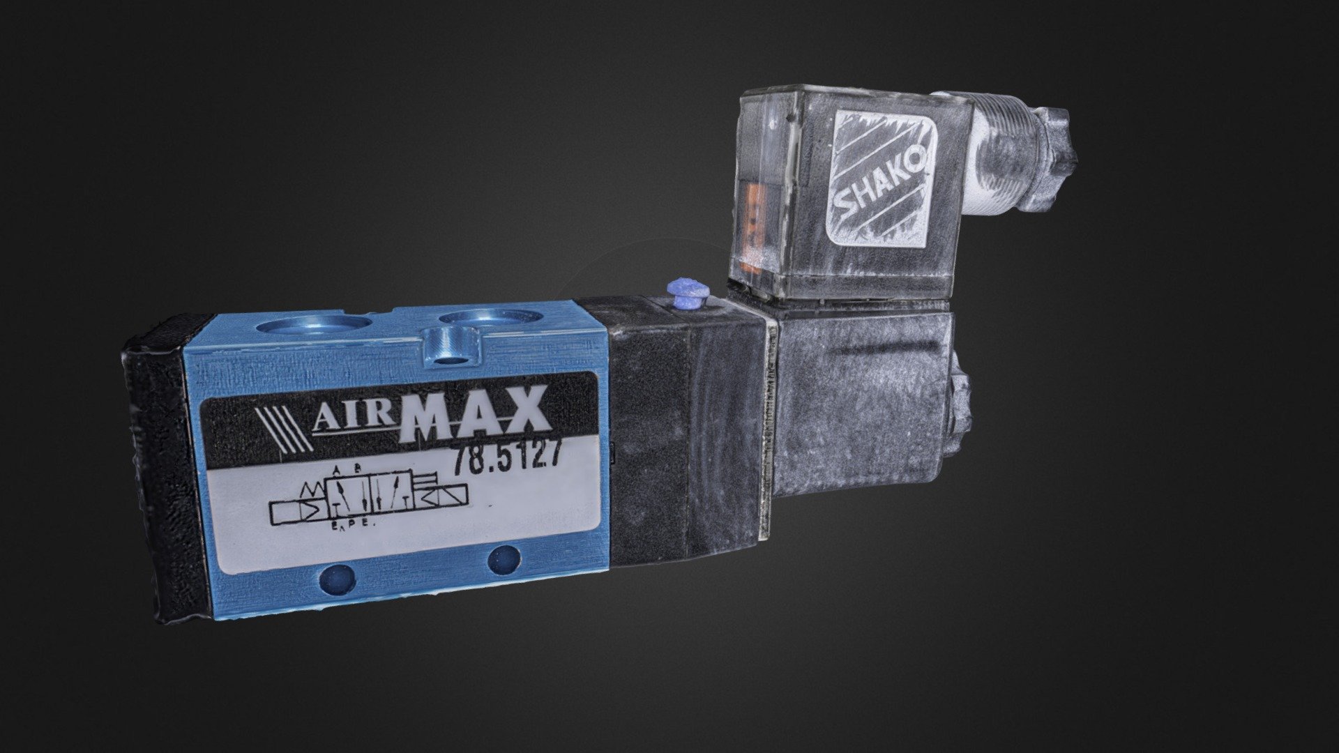 AIRMAX VALVE 5/2 PN#78.5127 - 3D model by Onyx M3 (@Onyx-formations ...