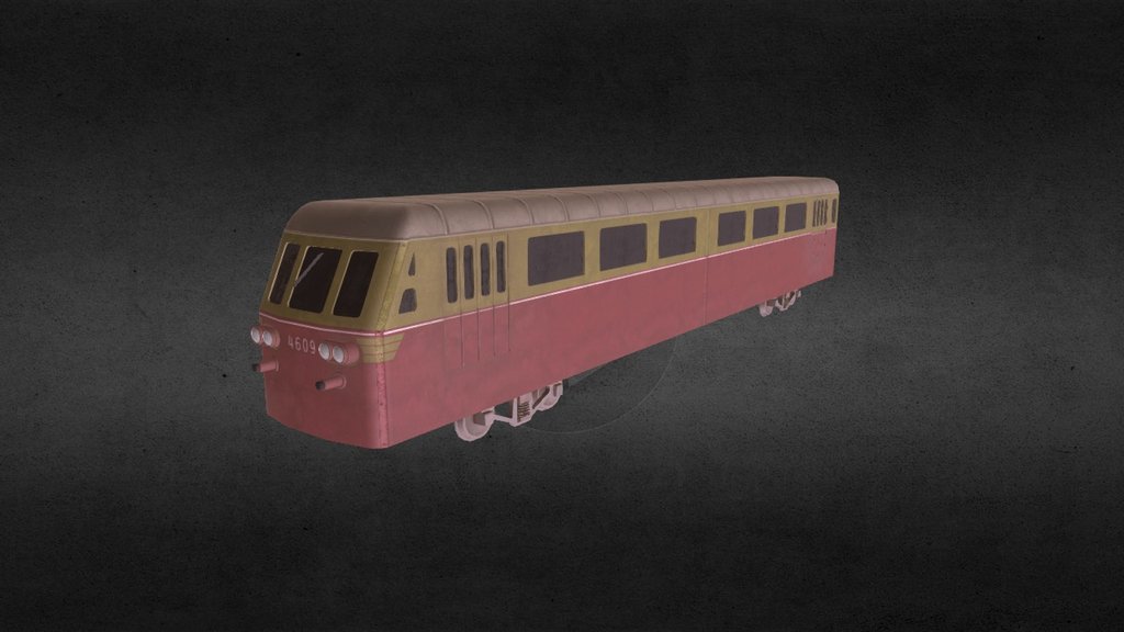 Old Subway Car - 3D model by workman3d [95a2daa] - Sketchfab