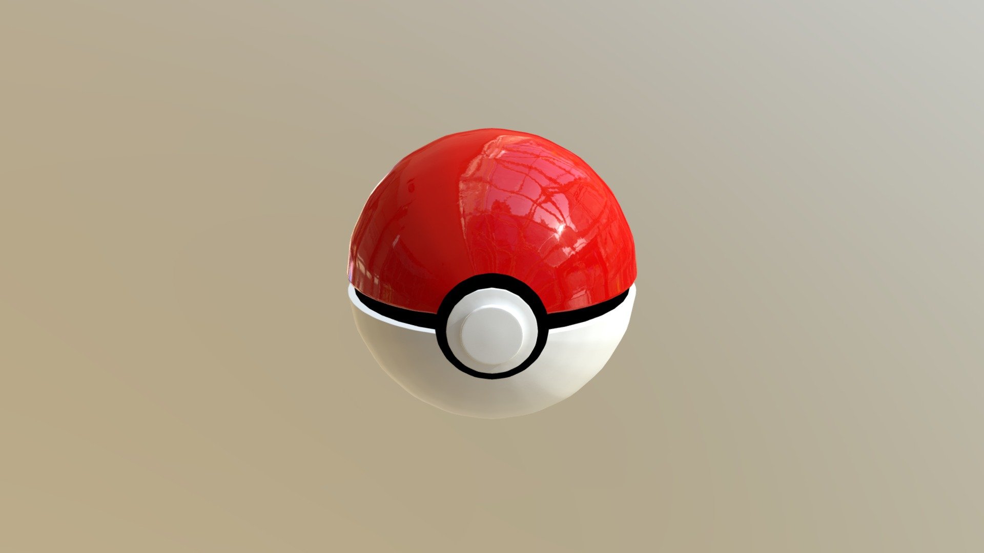 Pokeball modeling 1 - 3D model by binrong [95a4488] - Sketchfab