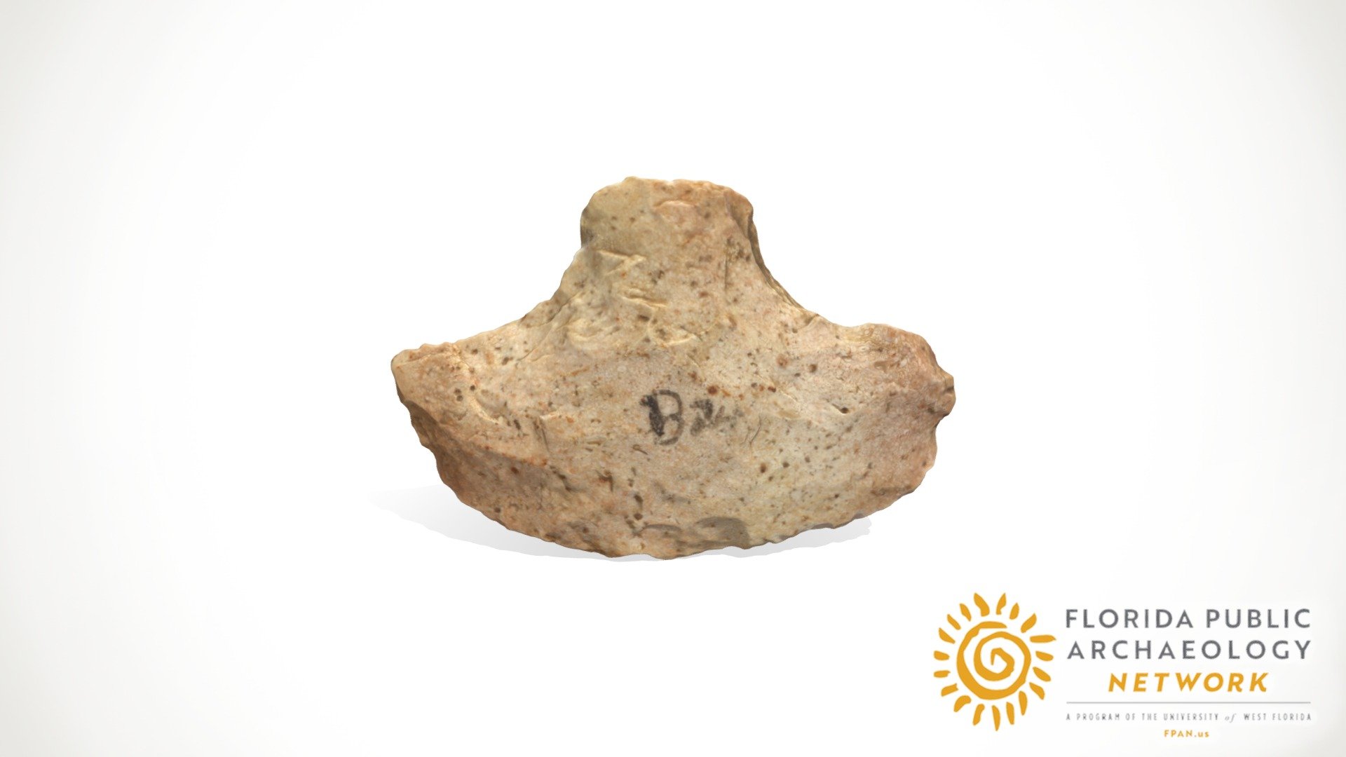 Hafted Scraper - Download Free 3D model by Florida Public Archaeology ...
