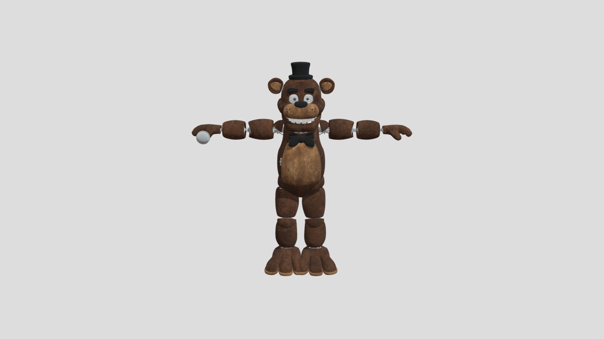 Freddy Fazbear Remastered - Download Free 3D model by ...