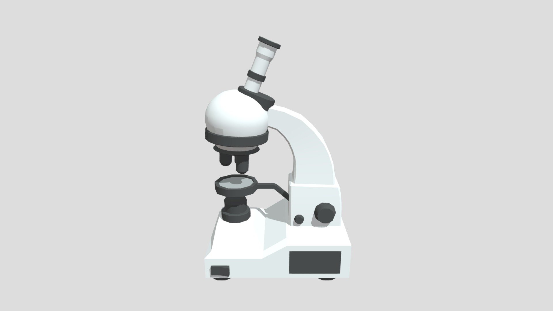 Microscope - 3D model by keja_valk [95a4ce8] - Sketchfab