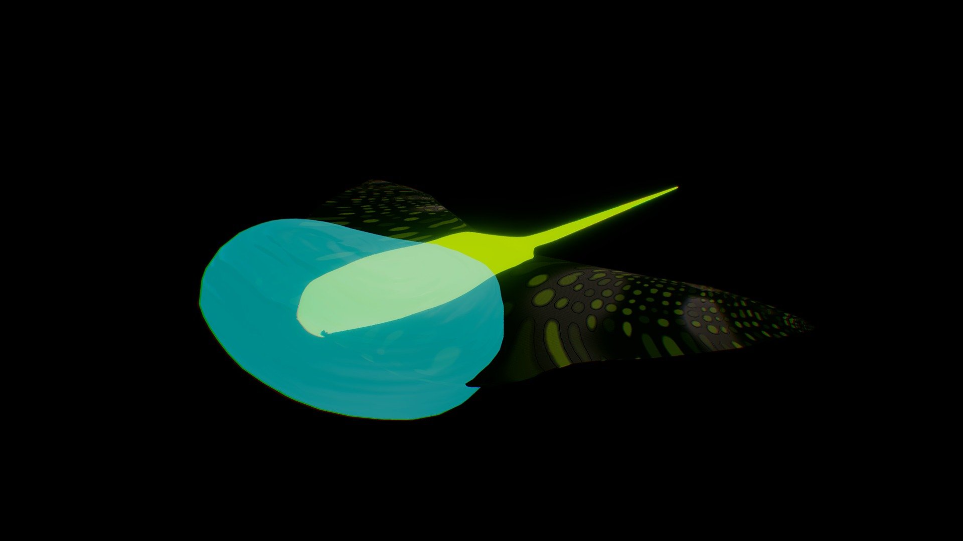 Neon Ray - Download Free 3D model by Caroline Forget (@Unicone ...