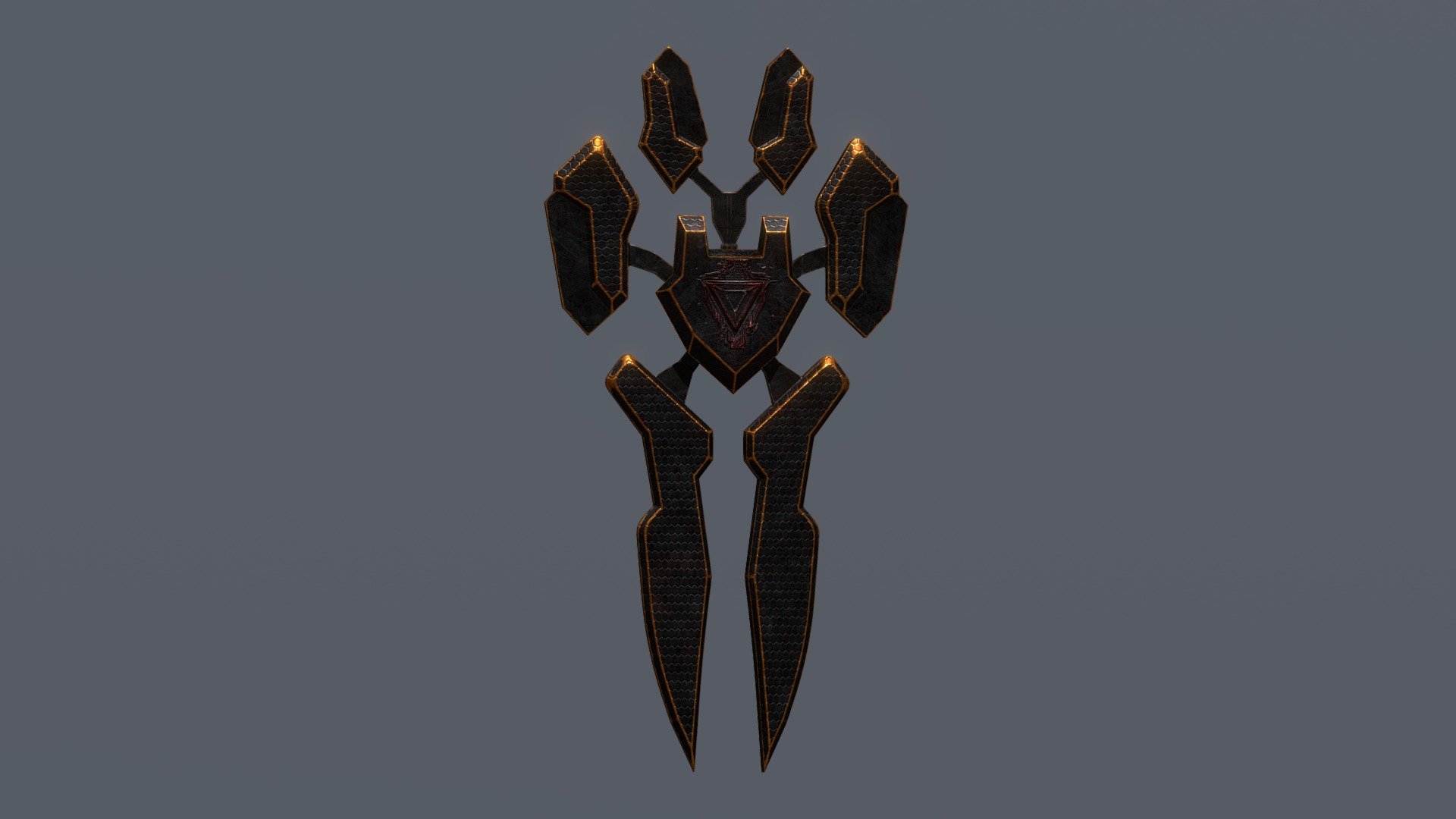 Sci-fi Shield - 3D model by Ray_saga [95a51d3] - Sketchfab