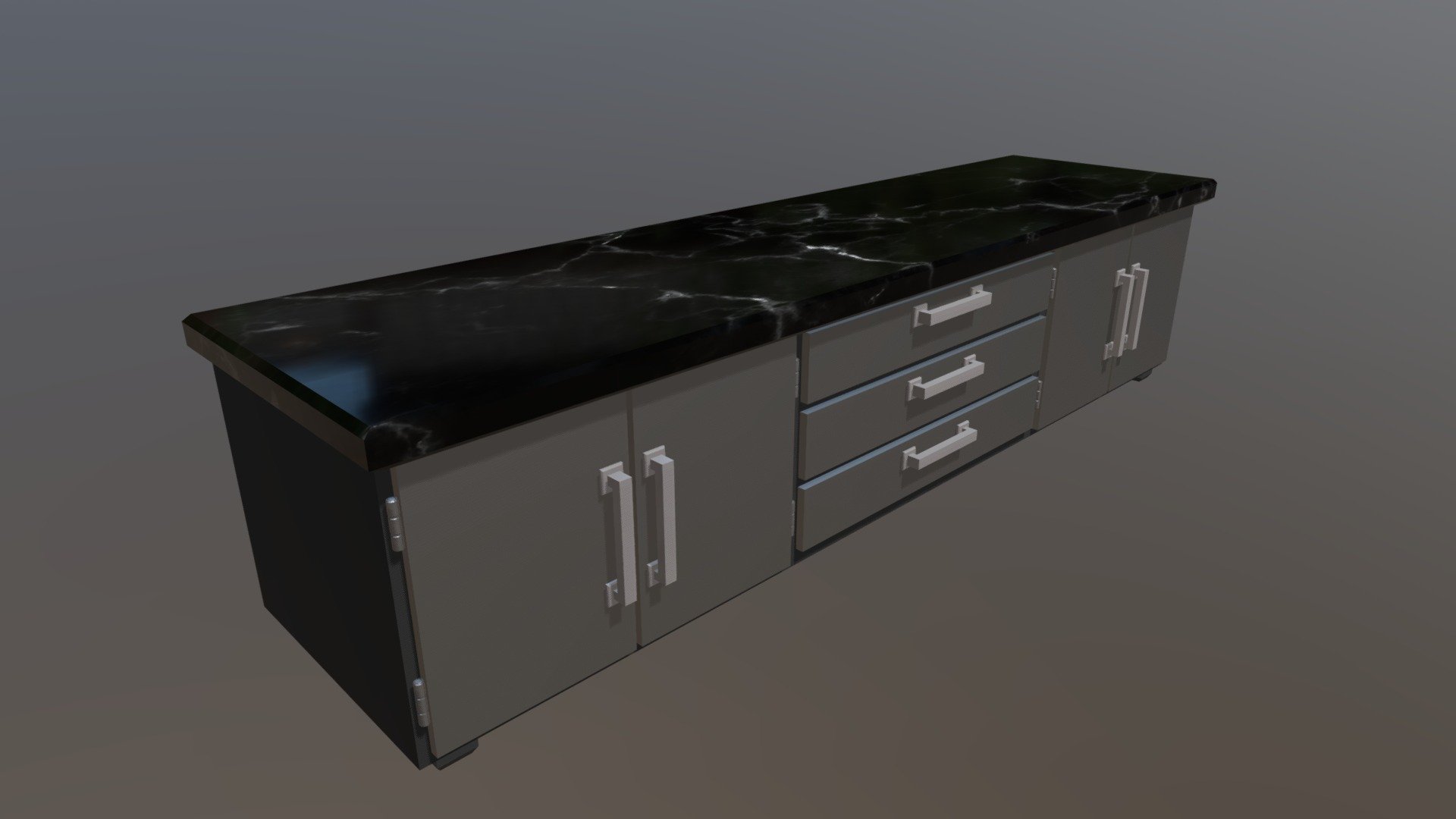 long table - 3D model by grantgenesius [95a576d] - Sketchfab