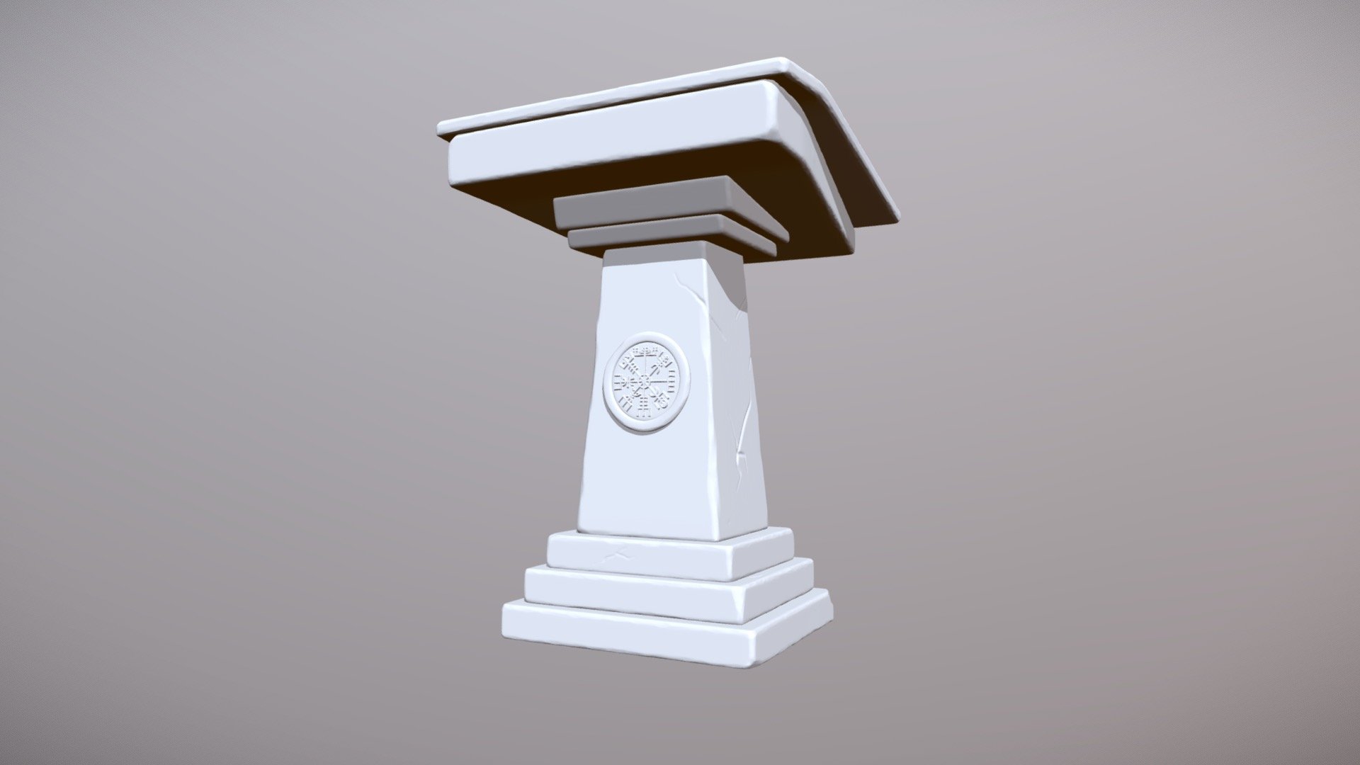 Lectern - Download Free 3D model by Iryna Baranova (@ik__cg) [95a57de ...