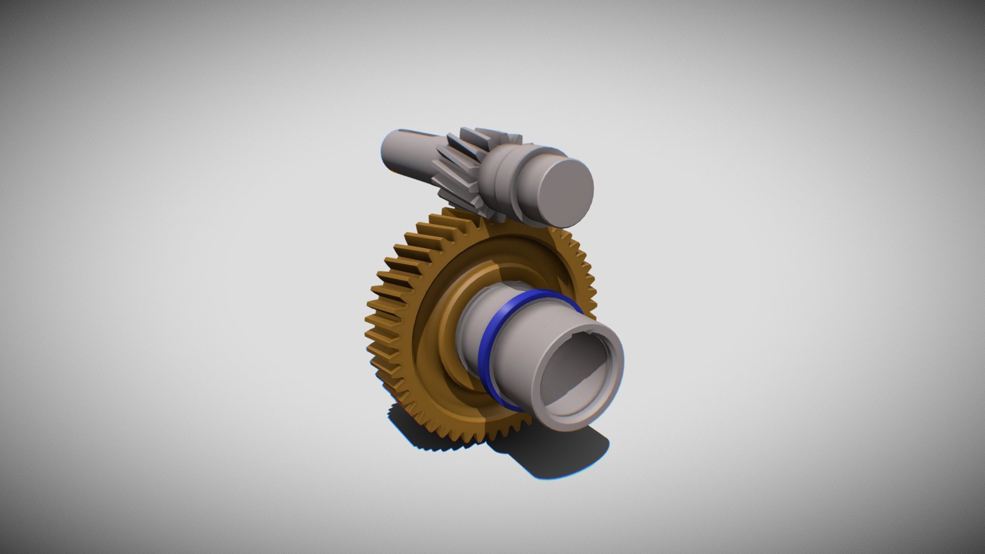 Conjunto de Engrenagens Redutor de Eixo Oco - 3D model by wladimir ...