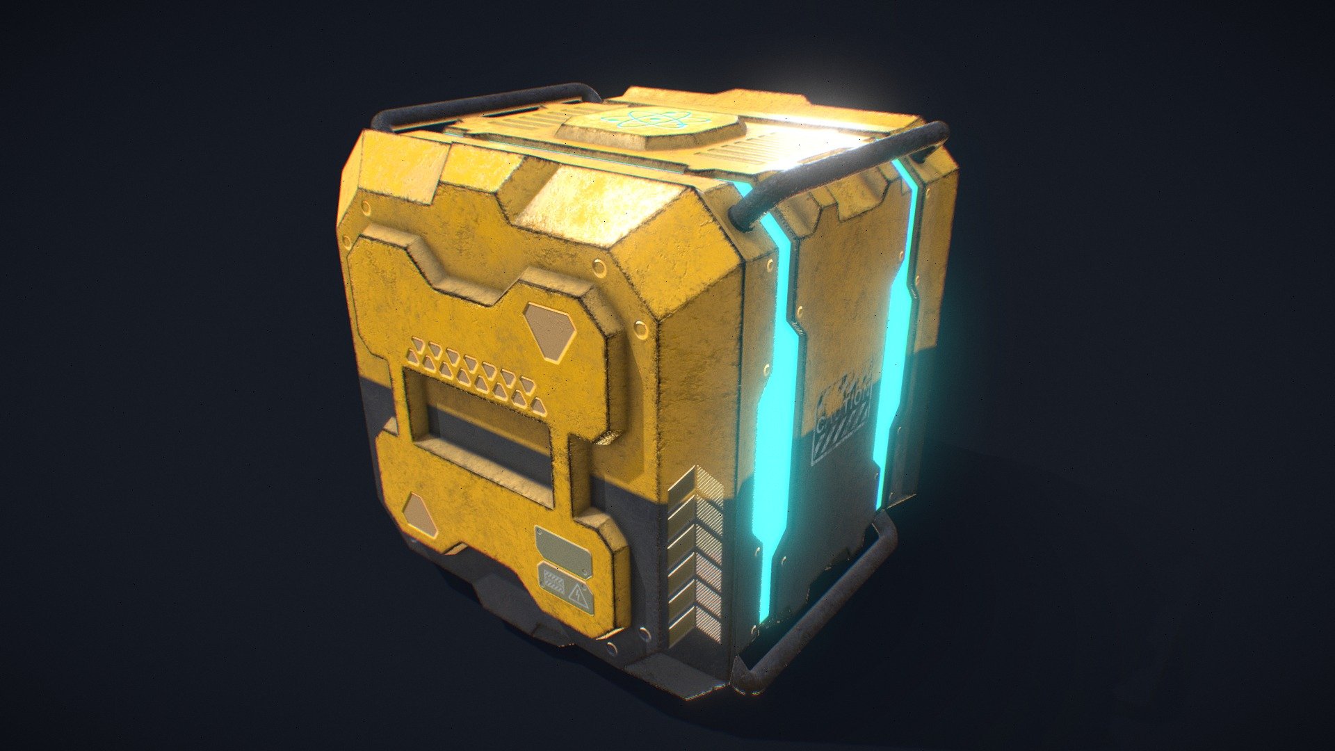 SciFi Tech Box - 3D model by Sir Erdees (@sirerdees) [95a6f03] - Sketchfab