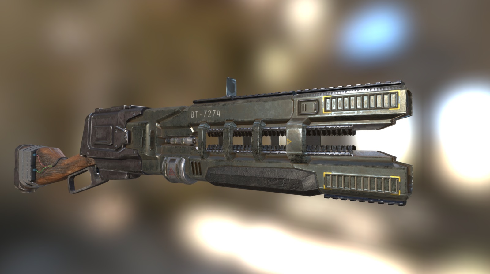lever-action railgun - 3D model by declanmcdermott97 [95a7481] - Sketchfab