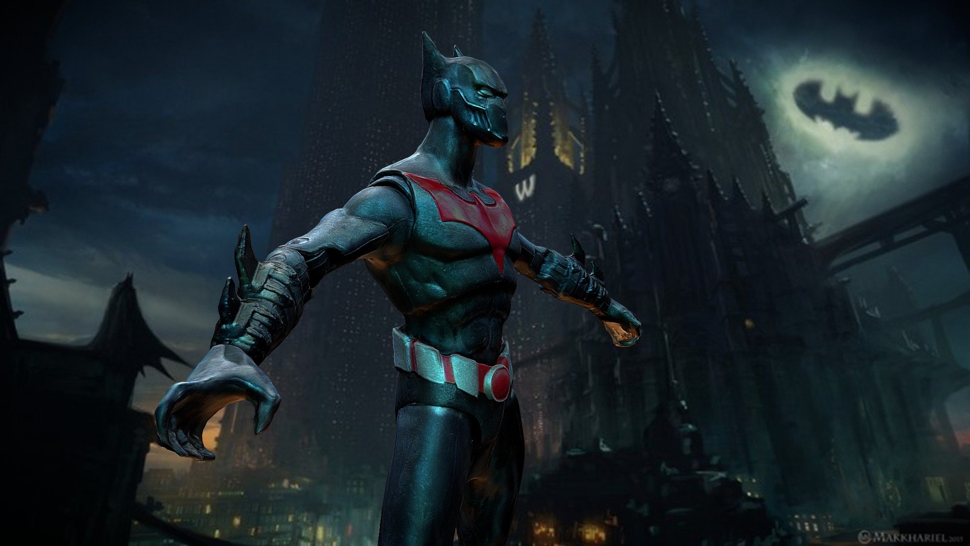 Batman Beyond - Terry McGinnis - Buy Royalty Free 3D model by Bad ...