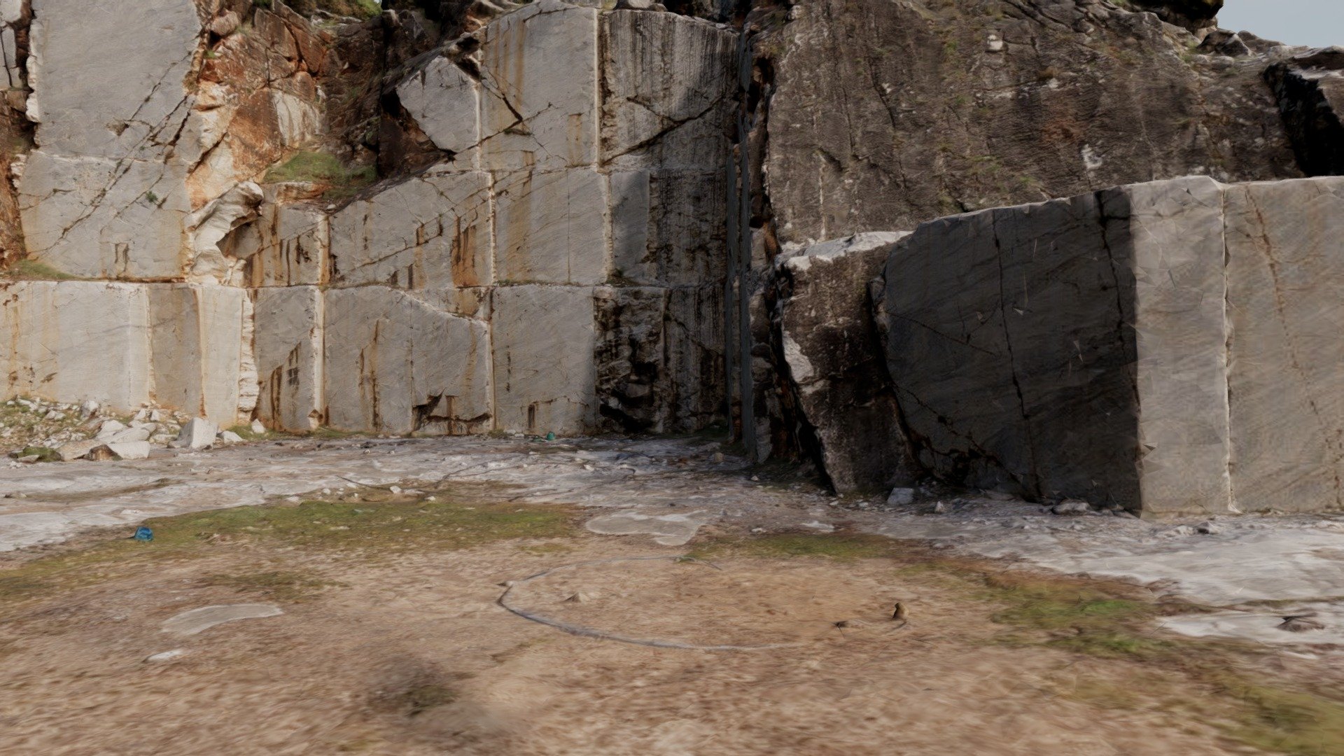 abandoned quarry_big open space - Buy Royalty Free 3D model by 3Dog ...