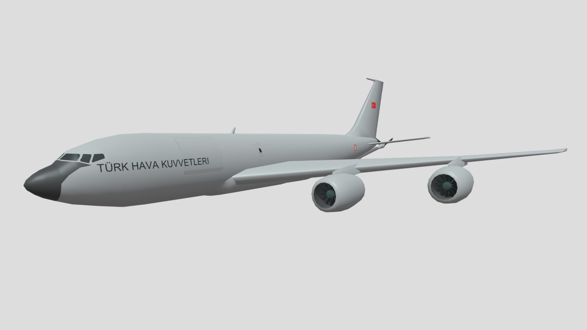TurAF KC-135R Stratotanker - 3D model by ProfessionalDebil [95a8709] - Sketchfab