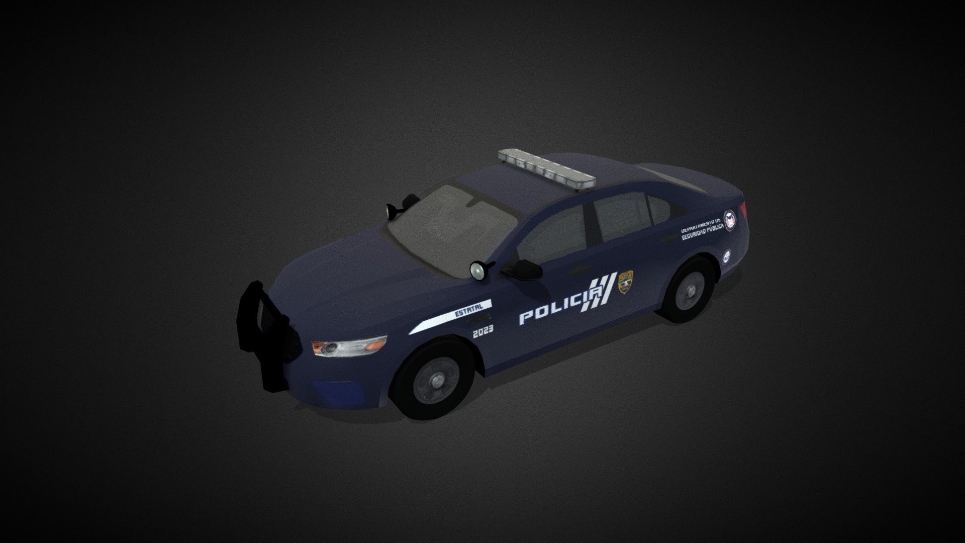 Police Puerto Rico 1 - 3D model by Checo Mx. (@checomx) [95a8abe ...