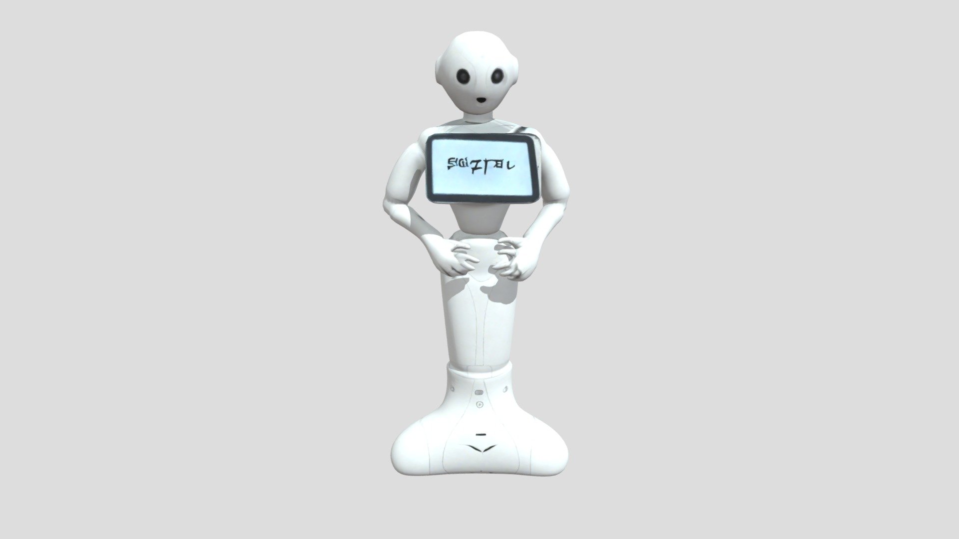 Pepper Robot Standing - 3D model by mh9741420 [95a8e8d] - Sketchfab