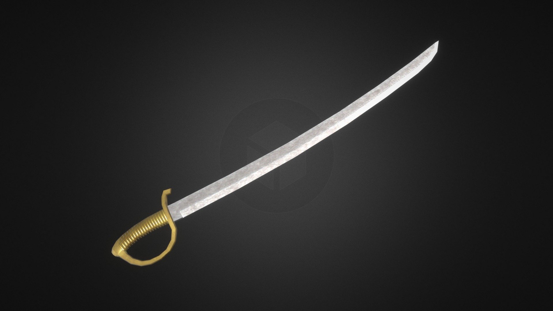 French Sabre Briquet - 3D model by Clo7er [95aab59] - Sketchfab