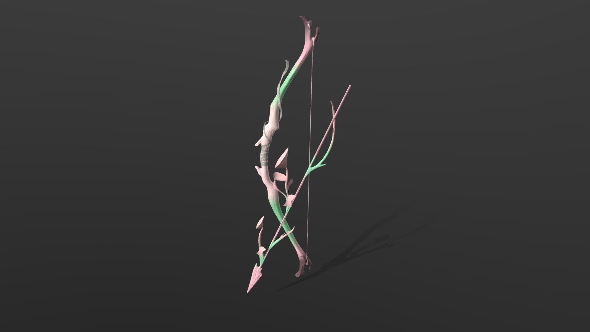 Bow and Arrow - 3D model by MelDias (@melcute02) [95ac8af] - Sketchfab