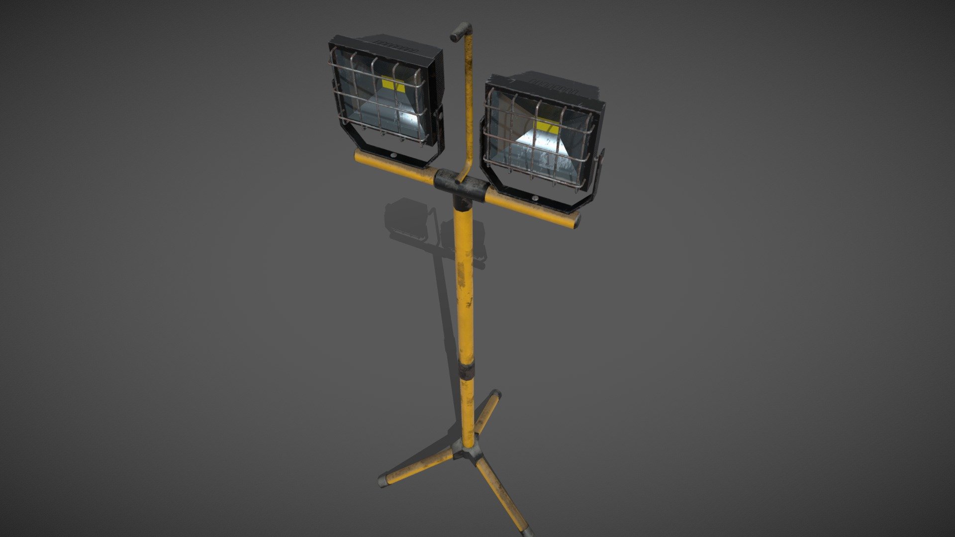 Flood light 02 - Download Free 3D model by Chamod1999 (@Chamodp ...