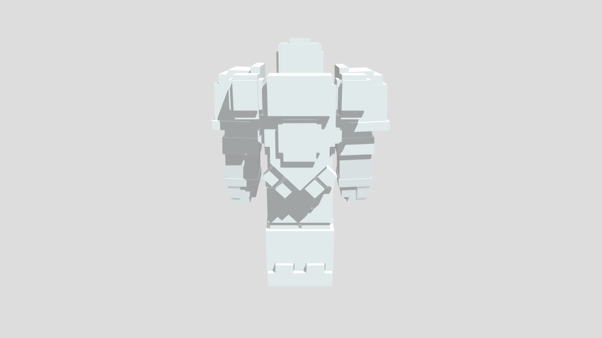 Warhammer 40,000 Space Marine - Download Free 3D model by Block Forge ...