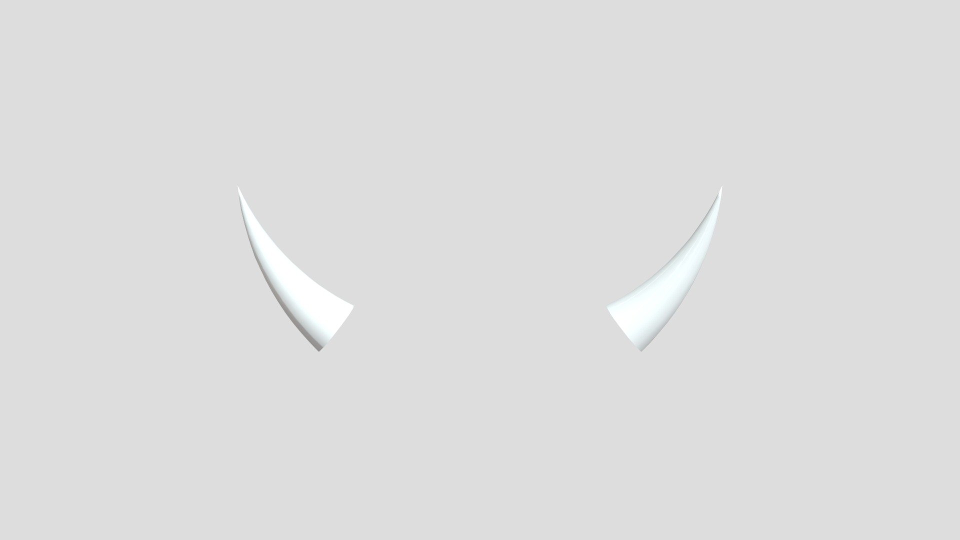 Devil Horns - 3D model by 3dsami [95ada56] - Sketchfab