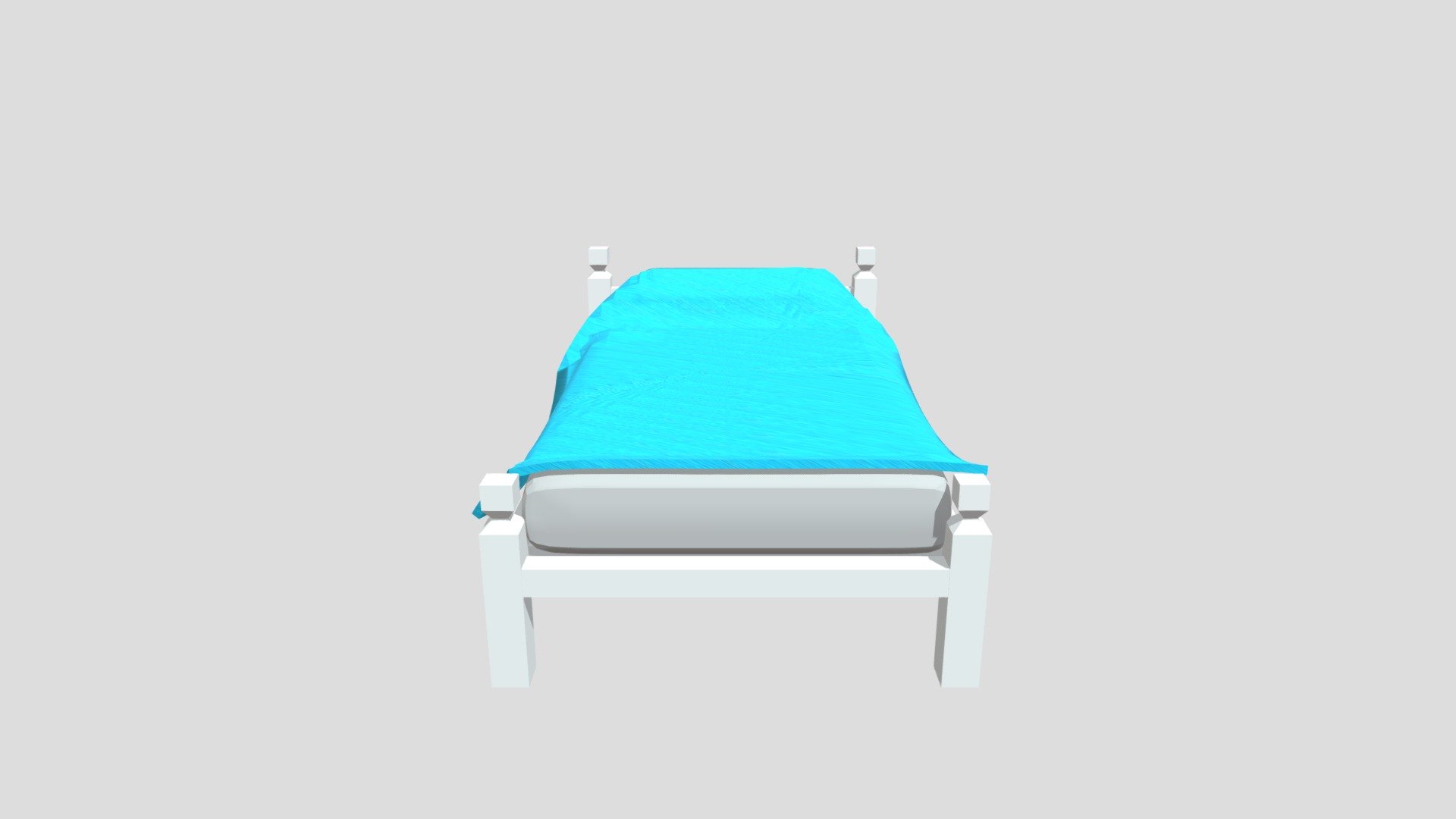 Generic Bed - Download Free 3D model by anakinwolford [95af90c] - Sketchfab