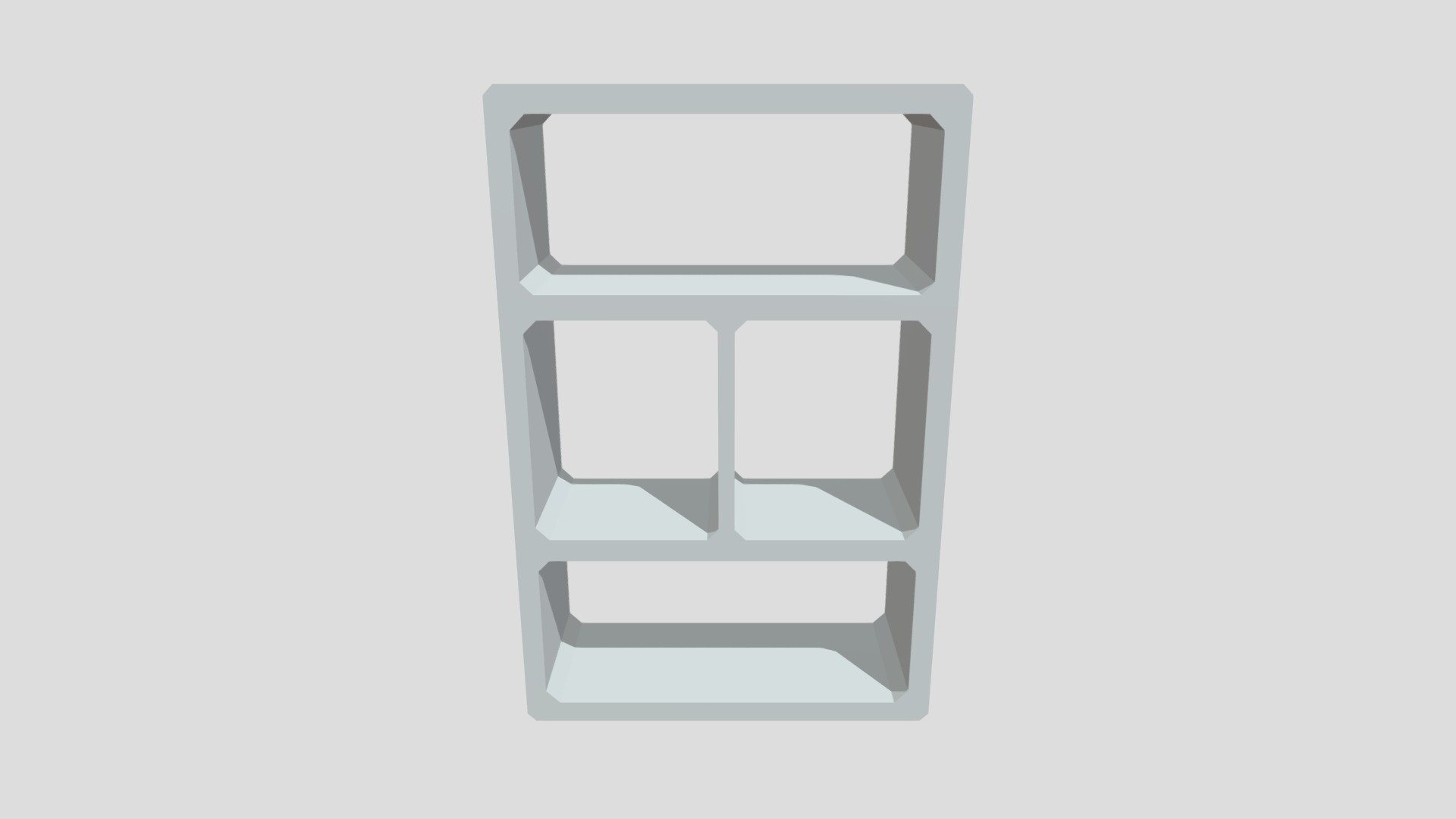 Simple Wall Shelf 1.0 - Download Free 3D model by Geekydiego ...