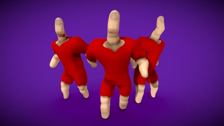 Thumb 3D models - Sketchfab
