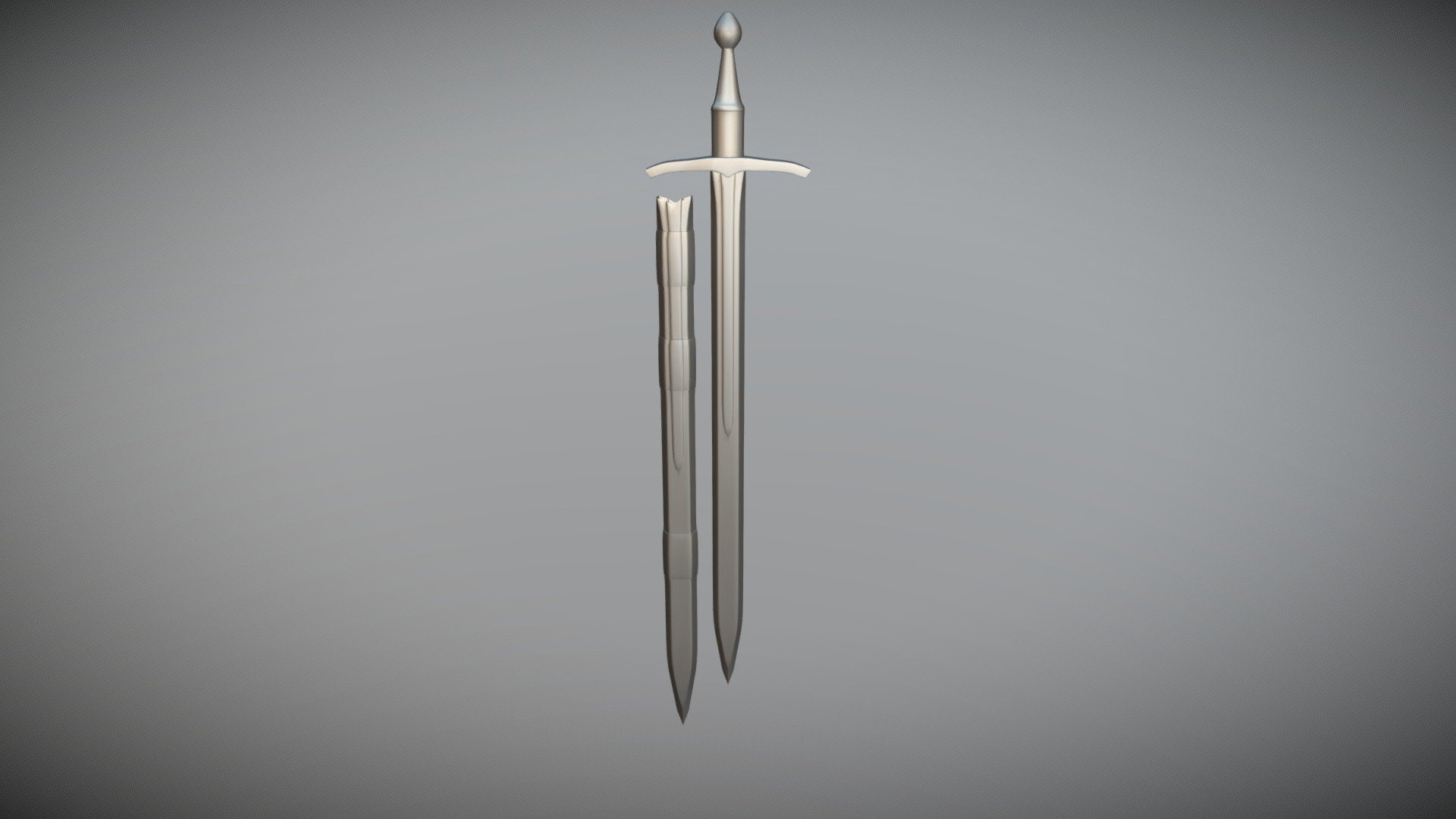 Basic sword - Download Free 3D model by PabloTutorMoegle [95b3552 ...