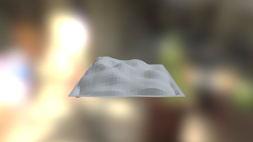Low Poly Mountain Sketch - 3D model by jesusvidrio [95b40cc] - Sketchfab
