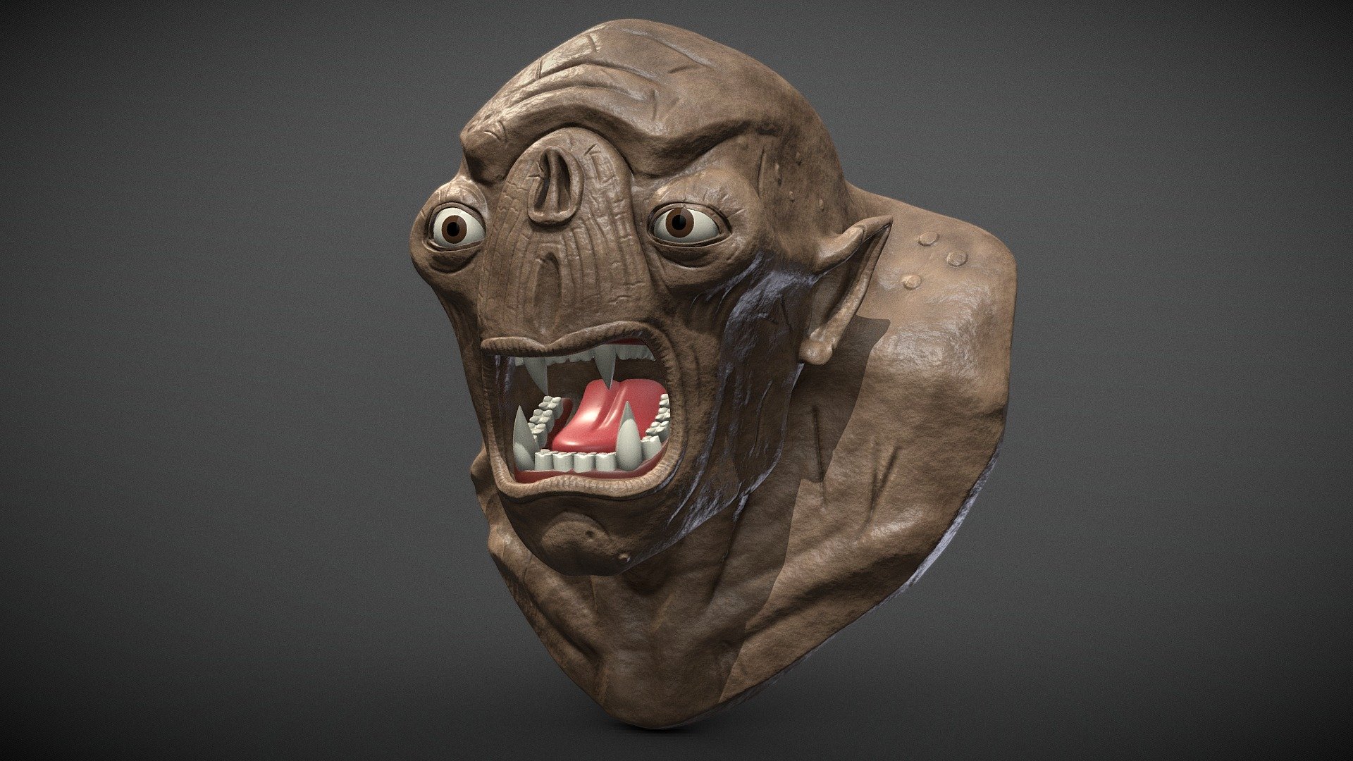Cave Troll (Blender Sculpt) - Buy Royalty Free 3D model by Ryan King ...