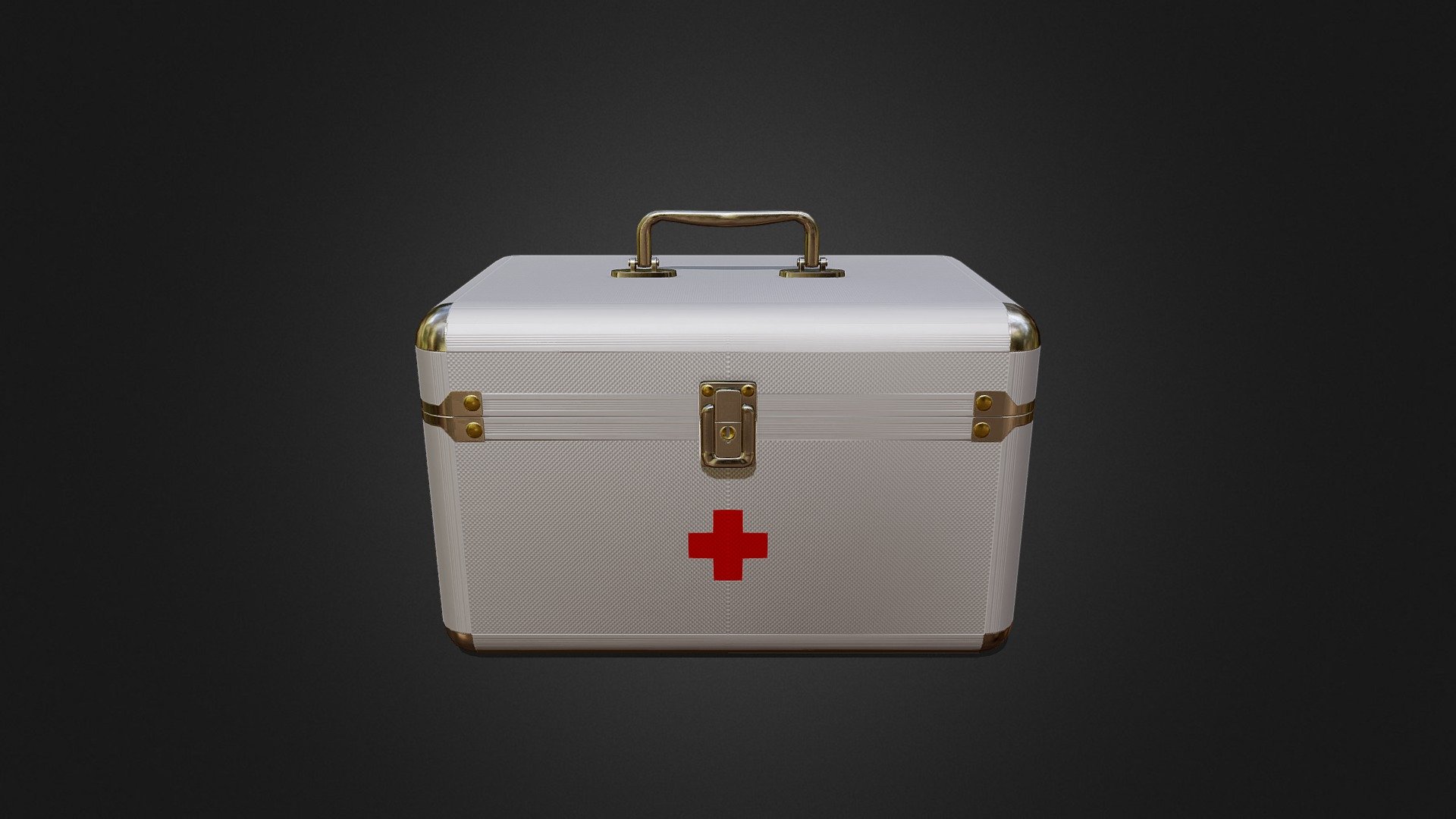 First Aid Kit Box - 3D model by printaboy [95b6491] - Sketchfab