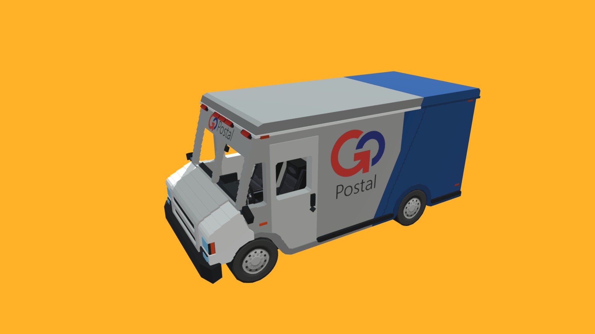 PixelMine | Boxville Gopostal 2 - 3D model by PixelMine [95b6867] - Sketchfab