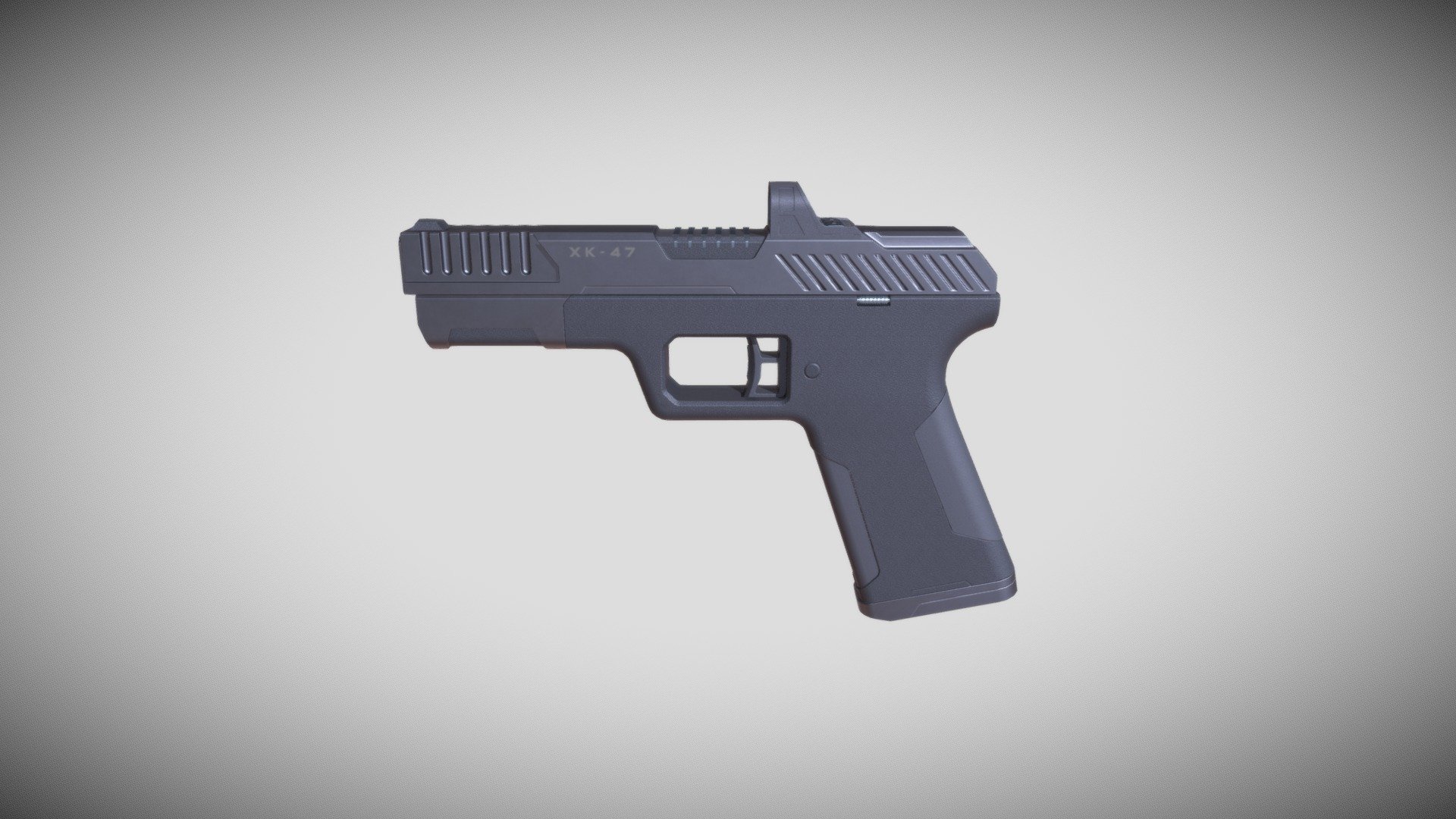 Game ready pistol - 3D model by rzesiu [95baaf7] - Sketchfab