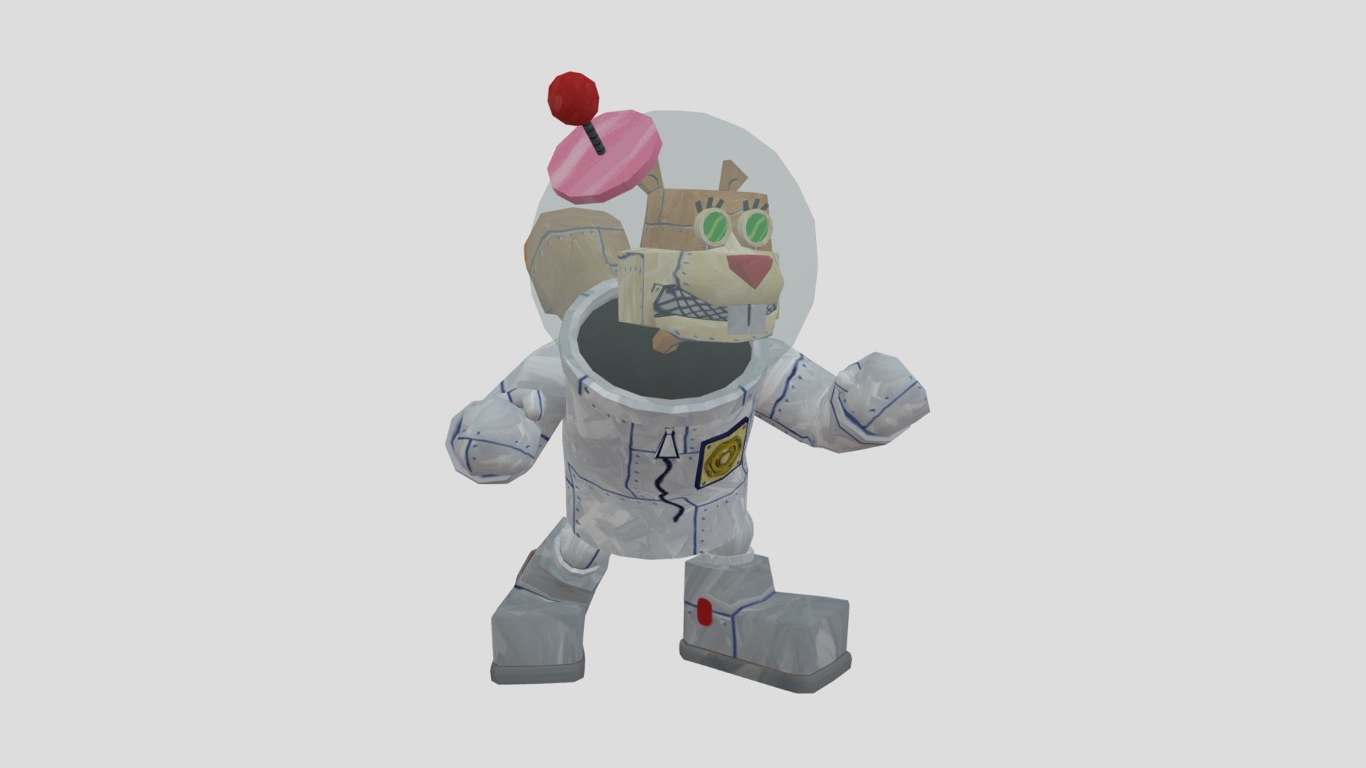 Robot Sandy Animation BFBB Pack - Download Free 3D model by SMF ...
