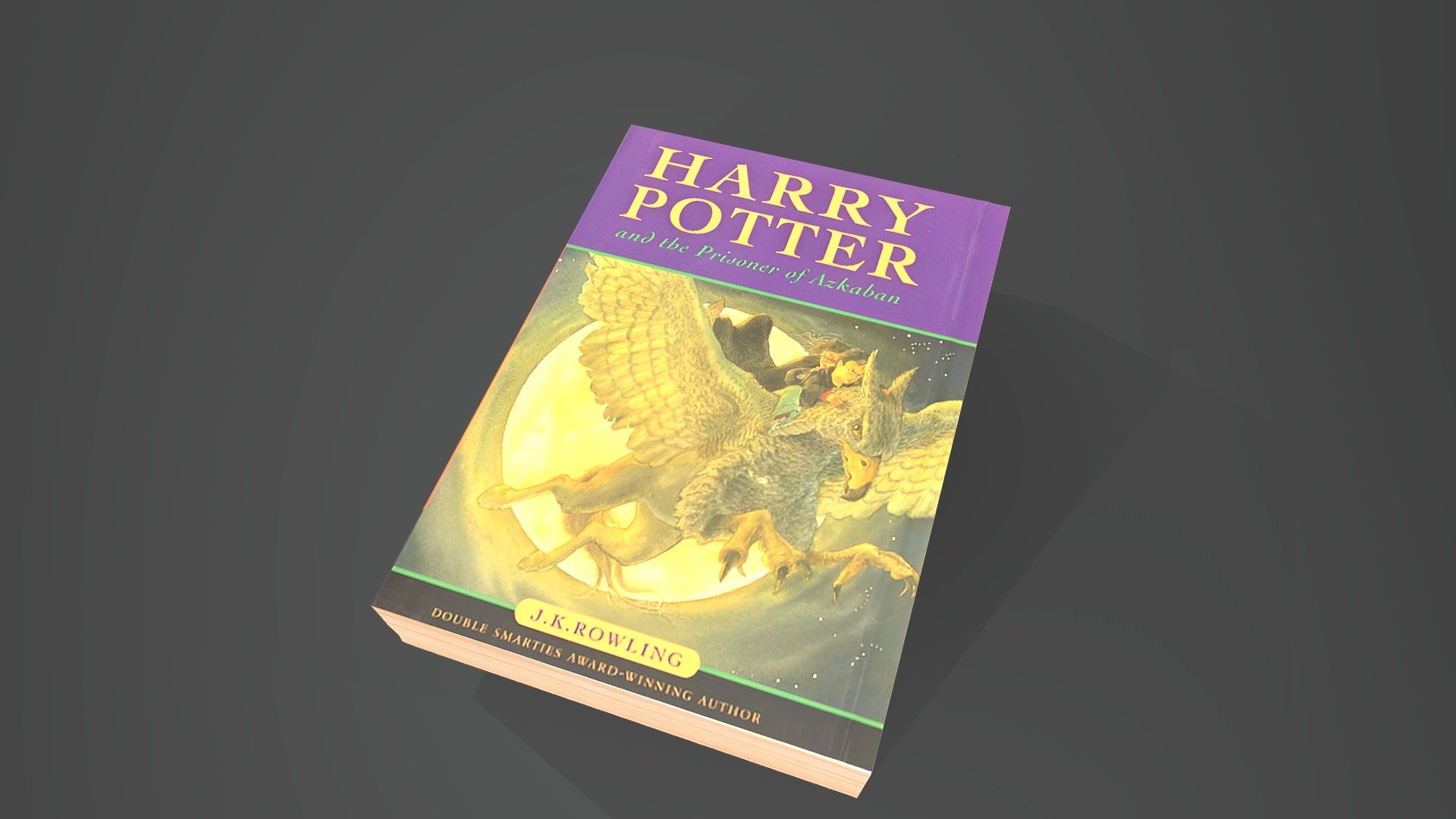 Free Harry Potter Book Prisoner of Azkaban - Download Free 3D model by ...